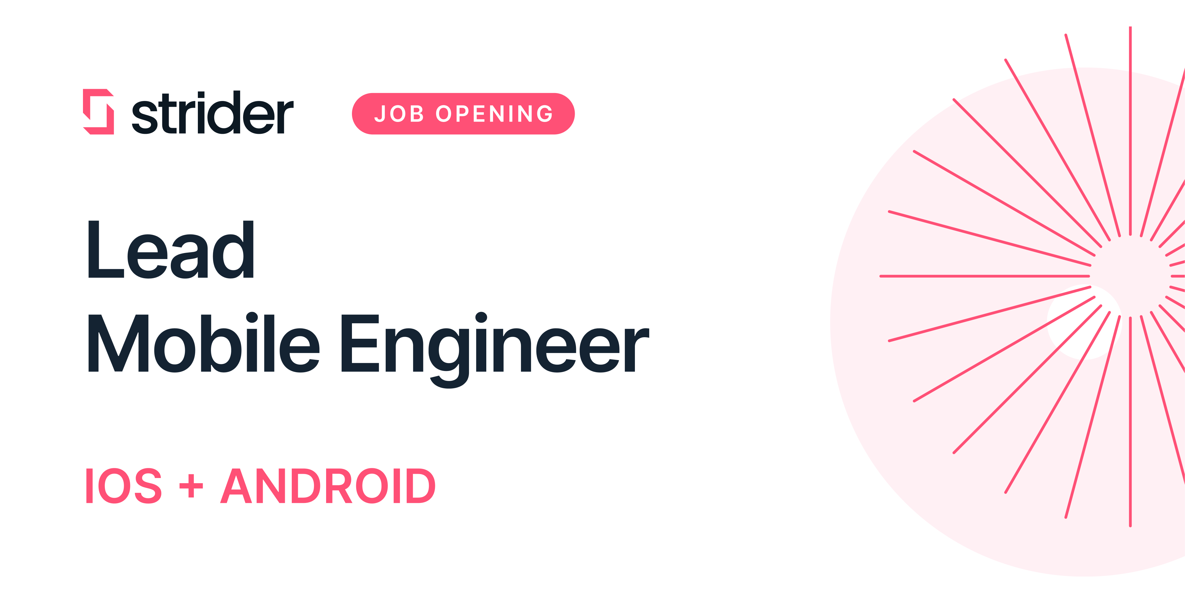 Lead Mobile Engineer - iOS and Android - Java, Kotlin - Cybersecurity market | Strider Jobs